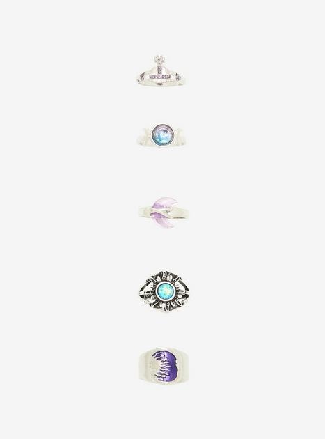 Celestial Crystal Planet Ring Set | Hot Topic