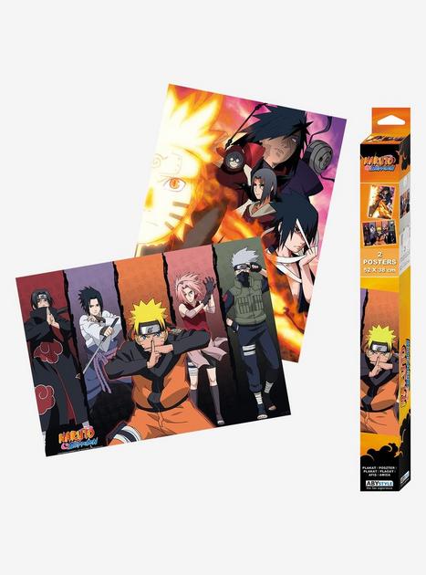Naruto Shippuden Boxed Poster Pack | Hot Topic
