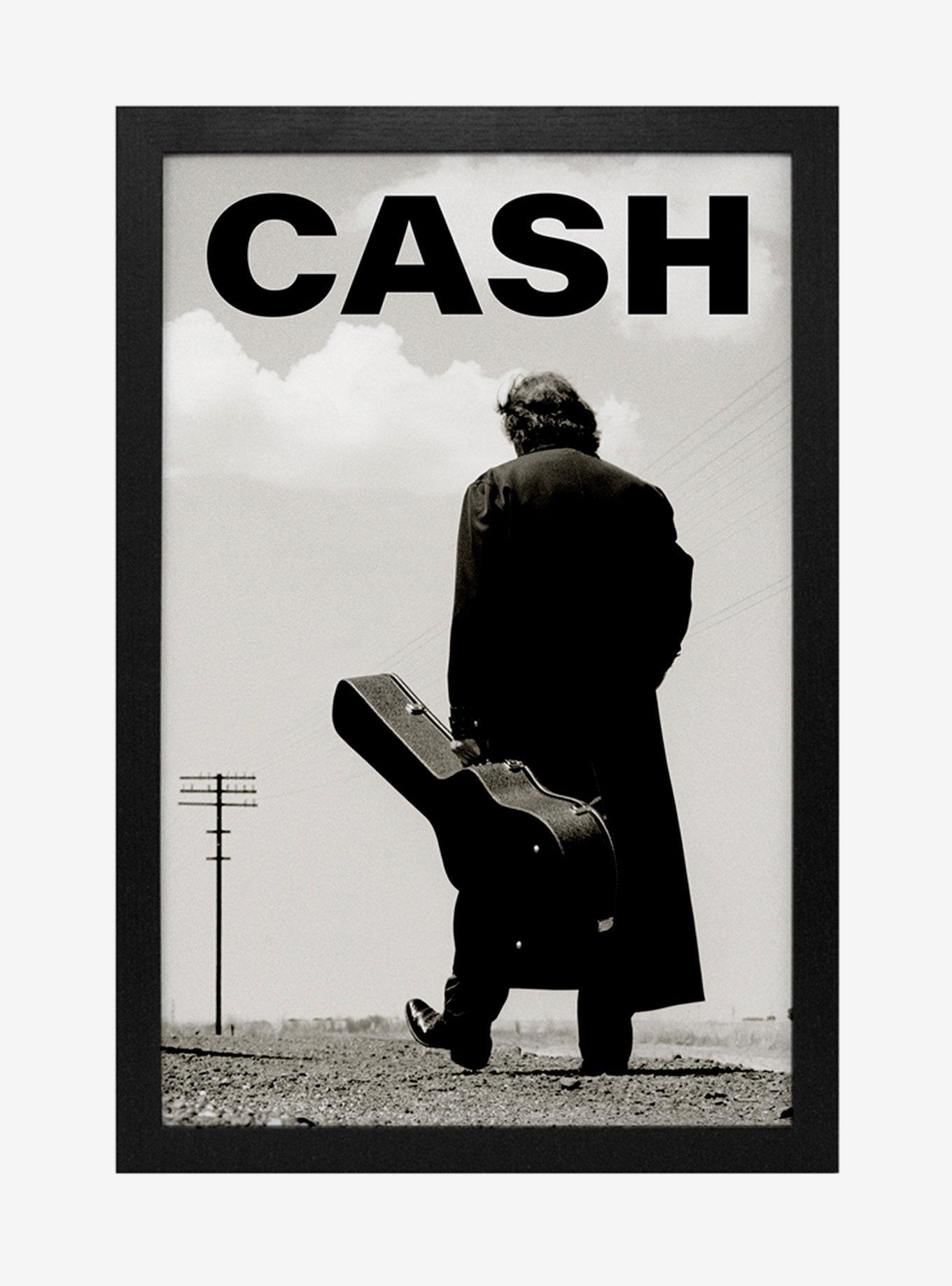 Johnny Cash Walk Framed Wood Wall Art | BoxLunch