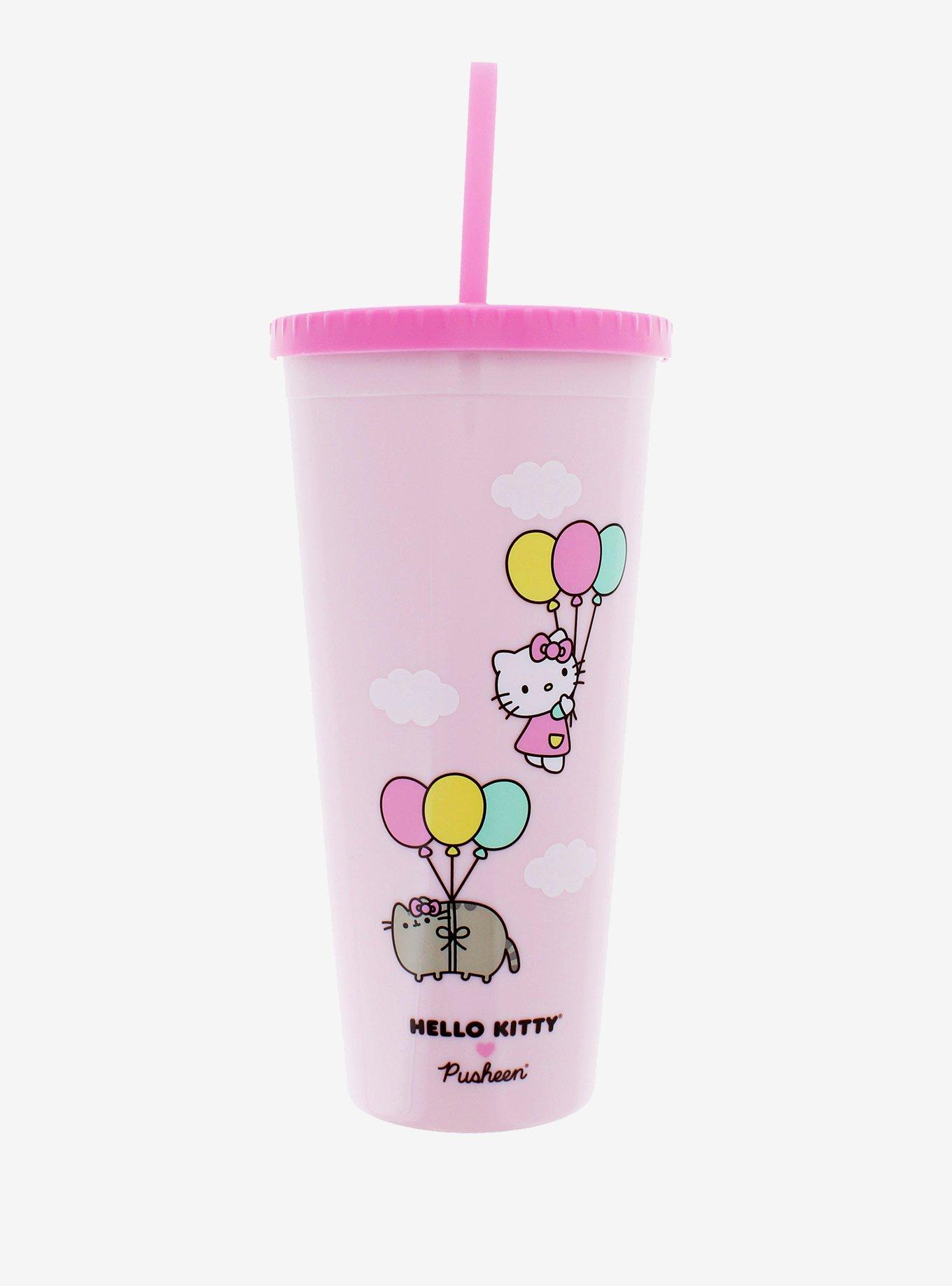 Hello Kitty X Pusheen Acrylic Travel Cup | Hot Topic