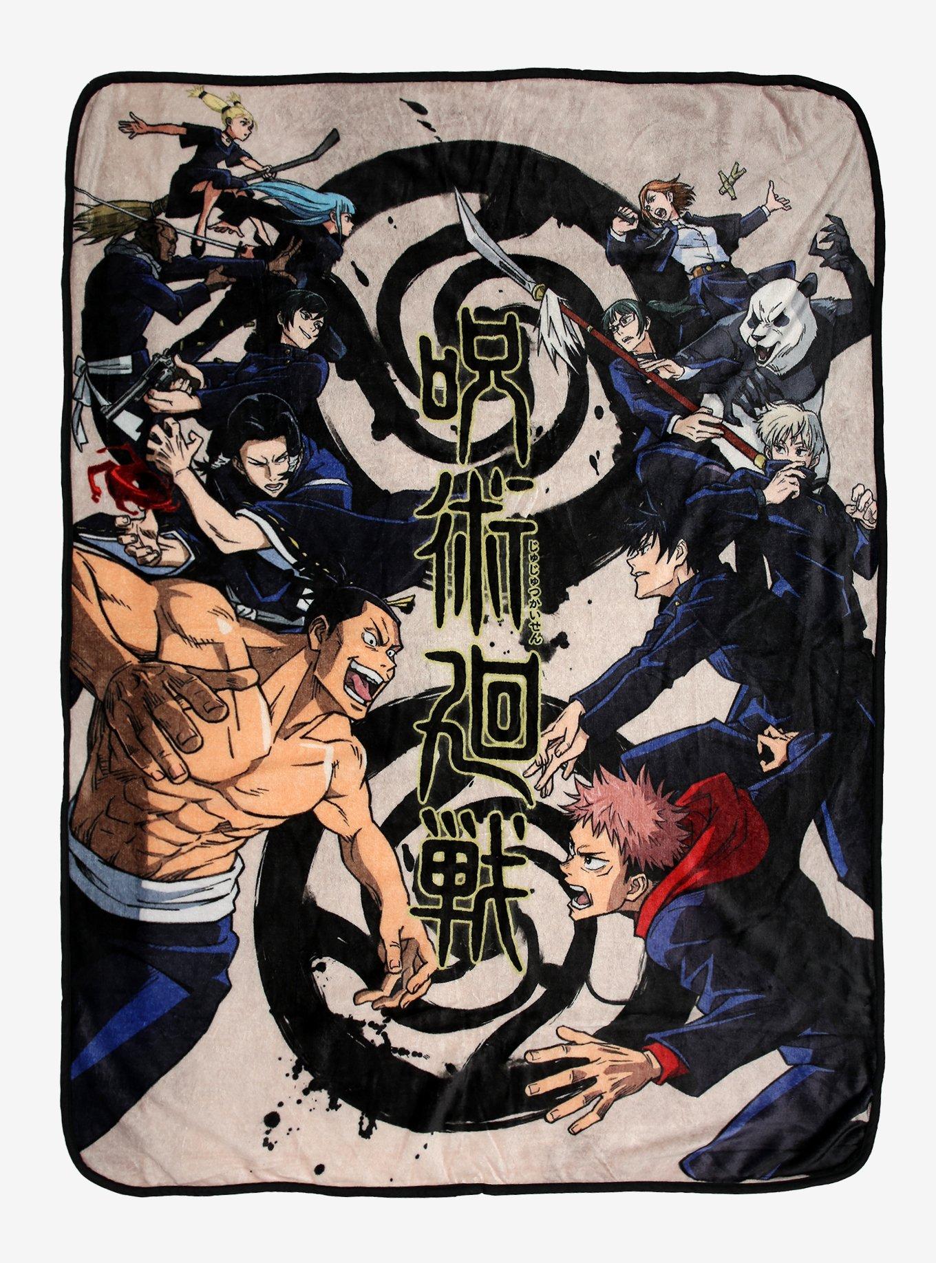 Jujutsu Kaisen Jujutsu High Group Throw Blanket | Hot Topic