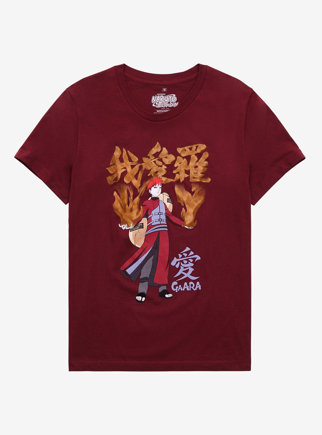 Naruto Shippuden Gaara Kanji T-Shirt - BoxLunch Exclusive | BoxLunch