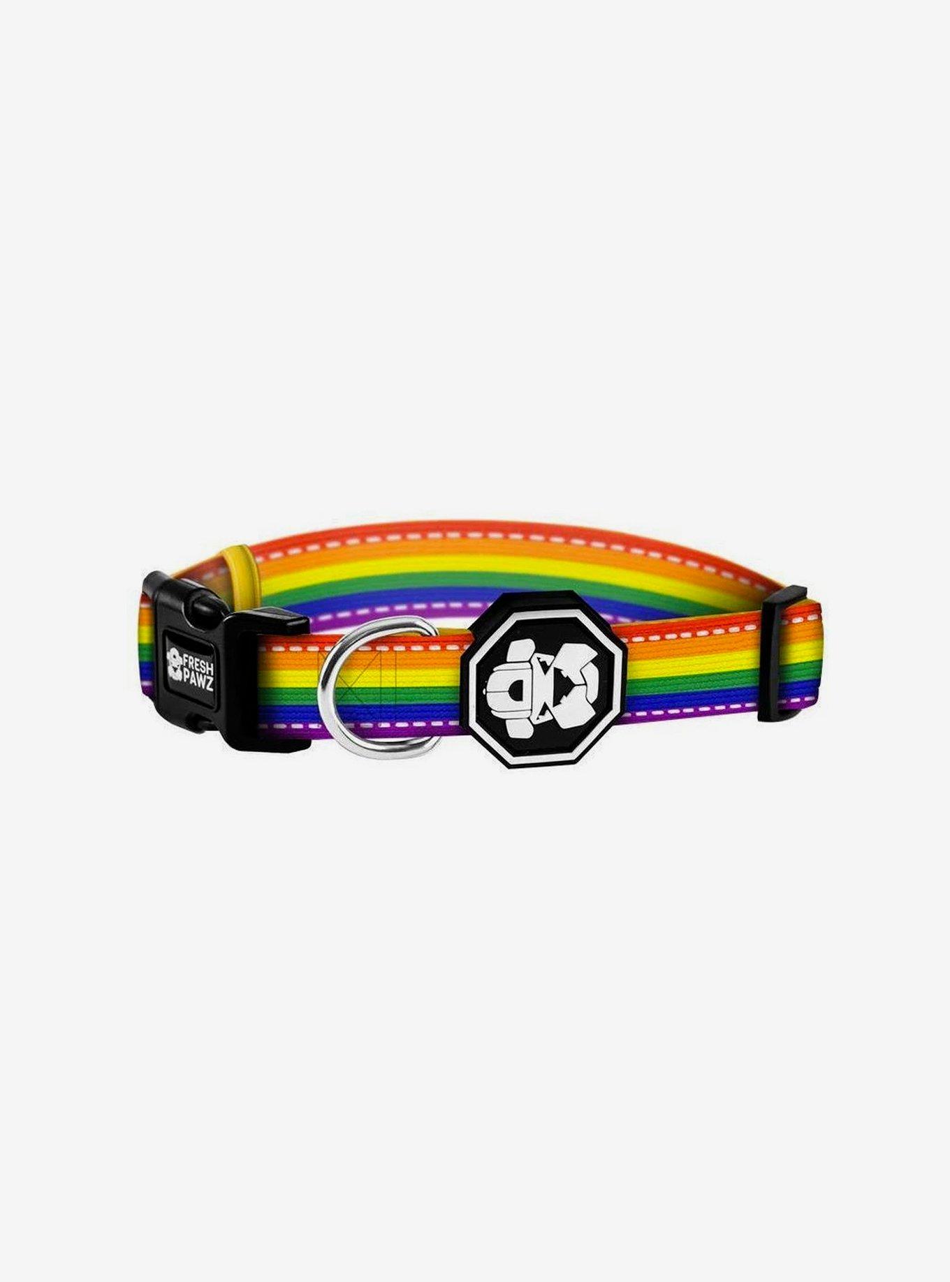 Fresh Pawz Pride Flag Collar | Hot Topic