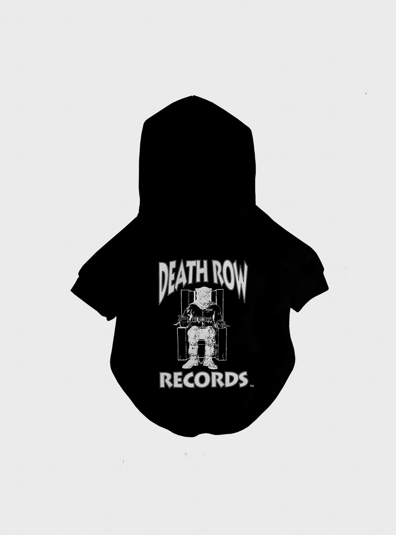 Death Row x Fresh Pawz Classic Logo Dog Hoodie Black | Hot Topic