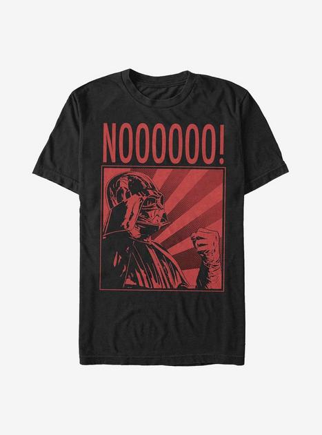 Star Wars Darth Vader Nooo T-Shirt - BLACK | Hot Topic
