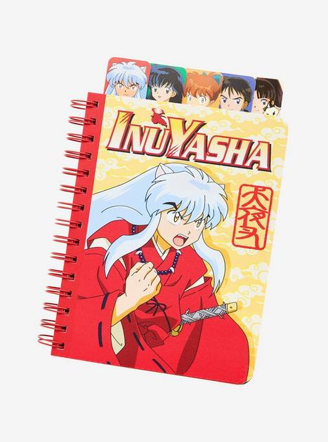 InuYasha Character Panels Tab Journal | BoxLunch
