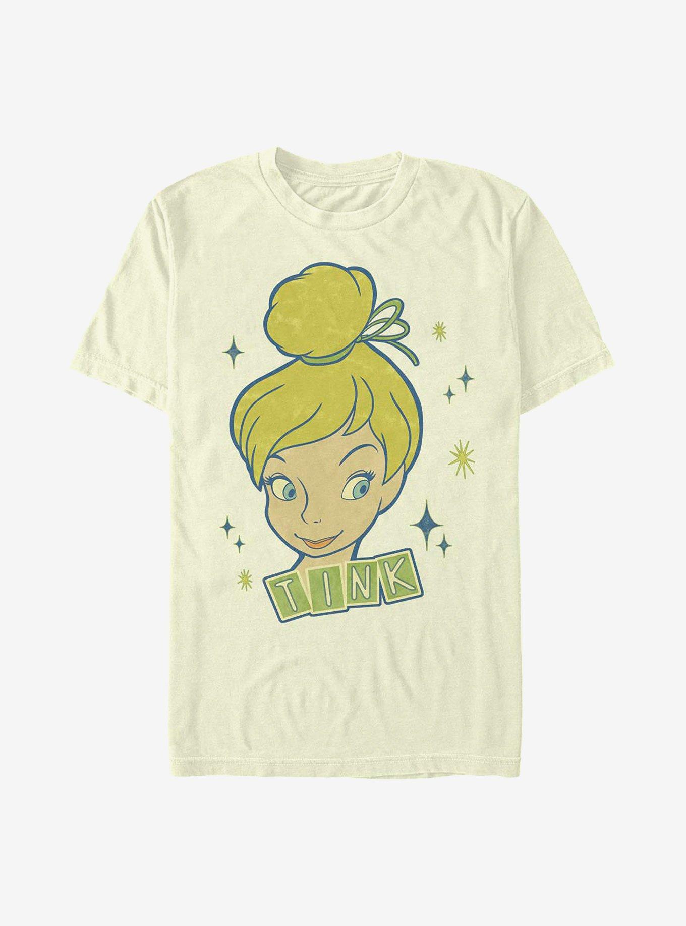 Disney Tinker Bell Vintage Icon Tink T-Shirt - BEIGE/TAN | Hot Topic