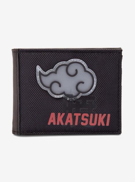 Naruto Shippuden Akatsuki Clouds Bifold Wallet - BoxLunch Exclusive ...