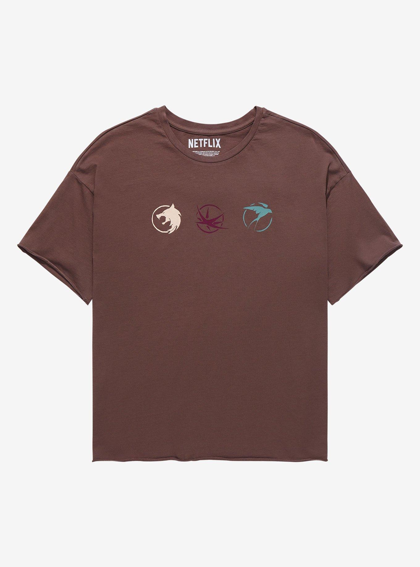 The Witcher Witcher Symbols Women's T-Shirt - BoxLunch Exclusive | BoxLunch