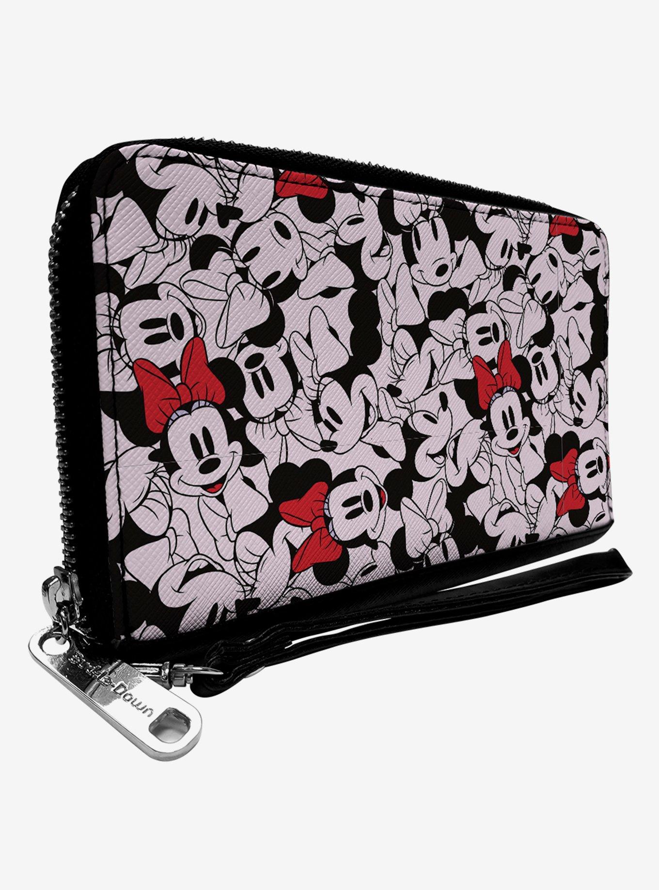 Disney Minnie Mouse Stacked Zip Around Wallet | BoxLunch