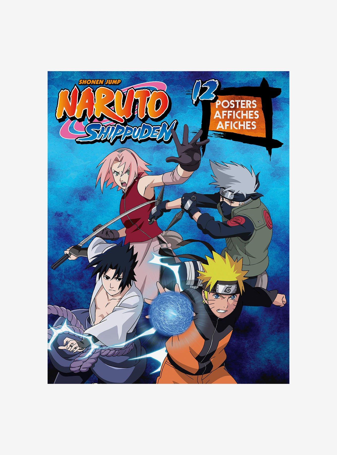 Naruto Shippuden Poster Book | Hot Topic