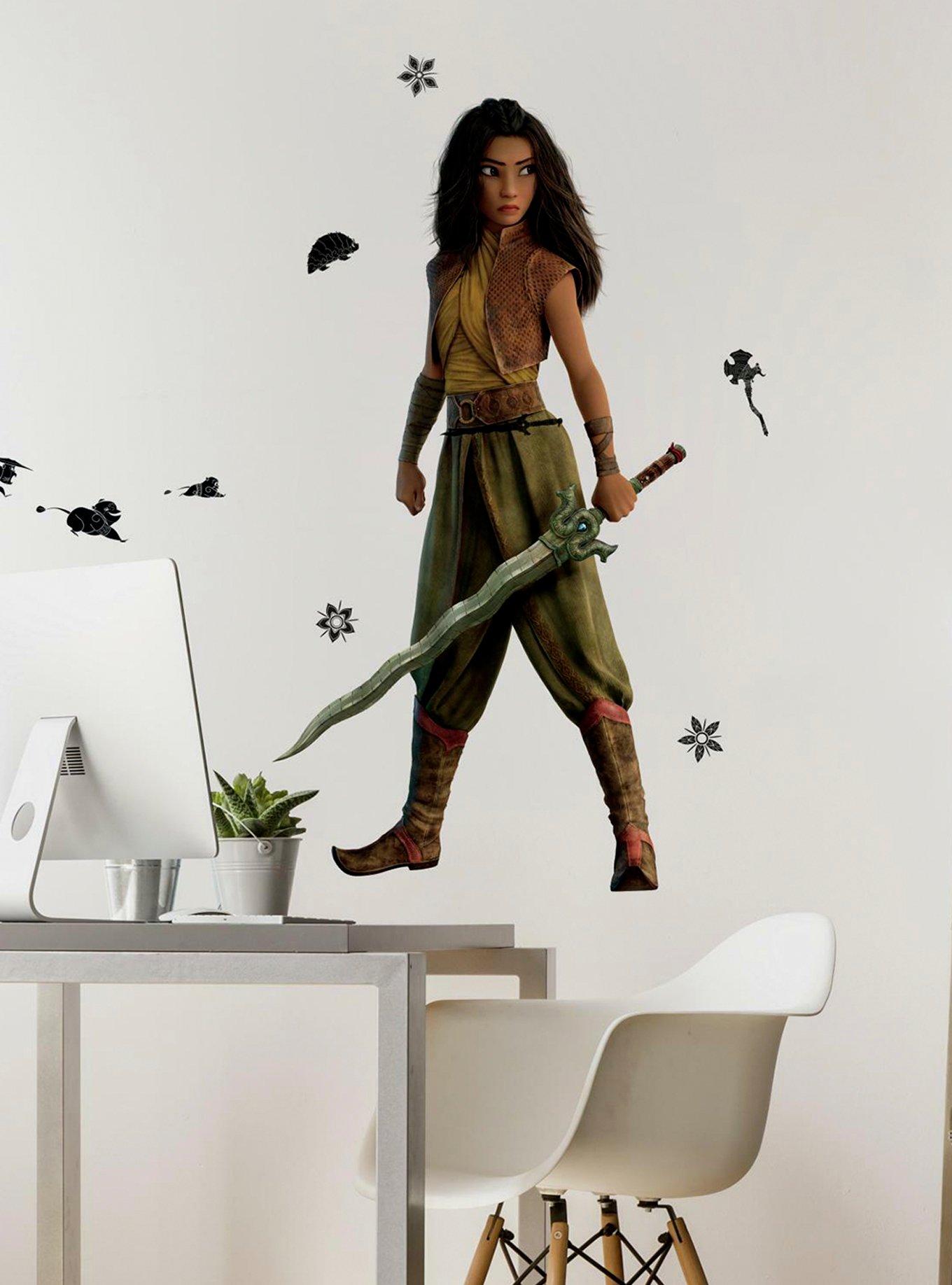 Disney Raya And The Last Dragon Peel And Stick Giant Wall Decals | Hot ...