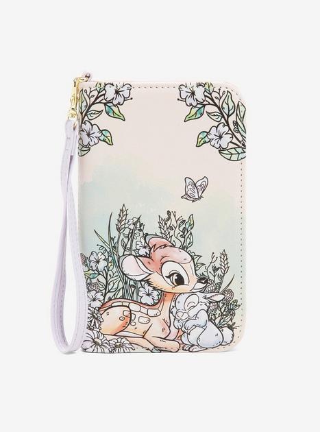 Loungefly Disney Bambi Forest Friends Tech Wallet Hot Topic