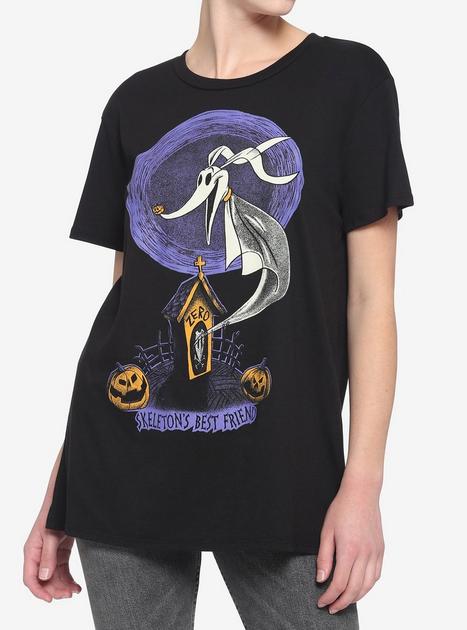 The Nightmare Before Christmas Zero Best Friend Boyfriend Fit Girls T ...