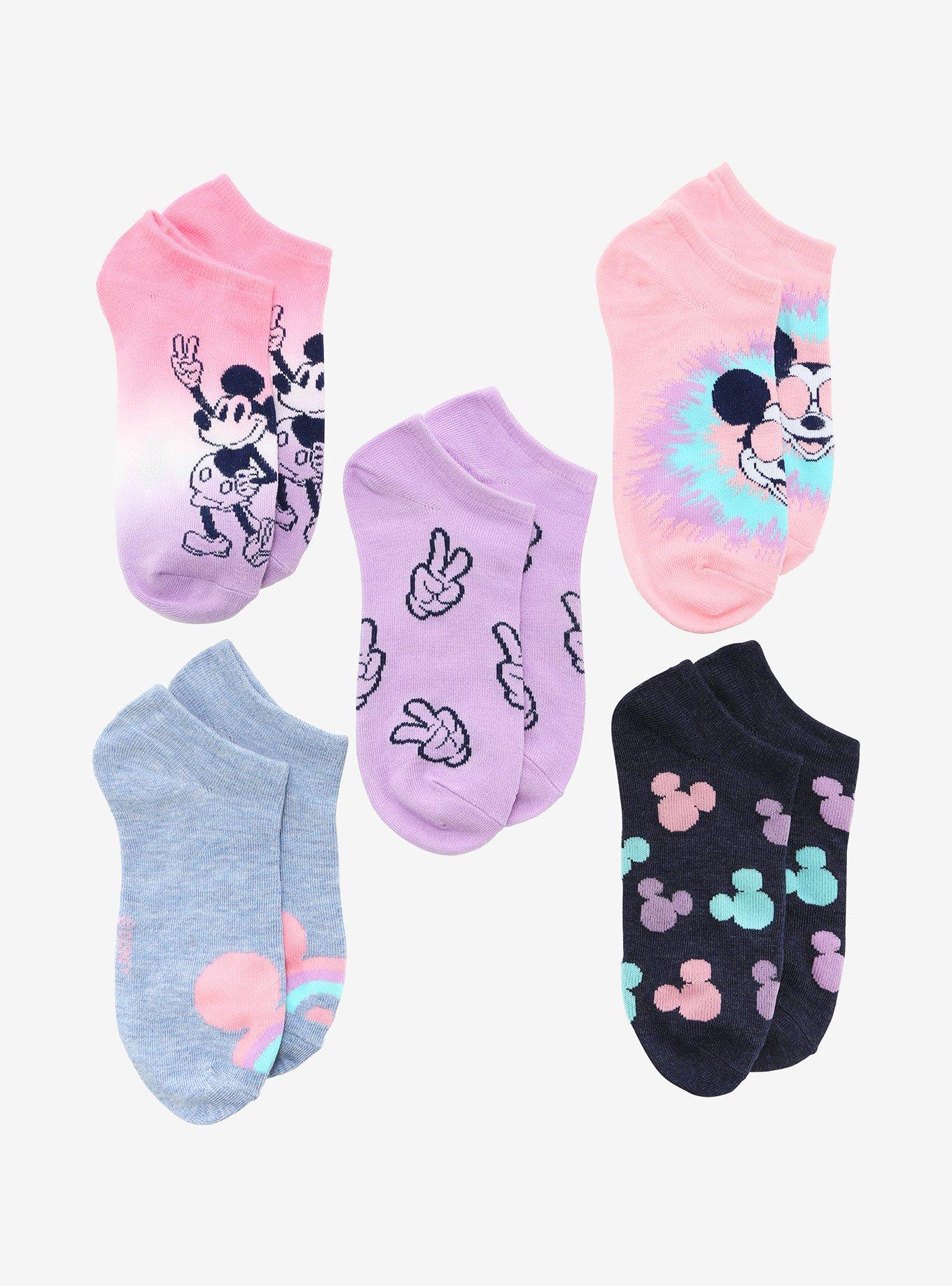 Disney Mickey Mouse Groovy Pastel Sock Set | BoxLunch
