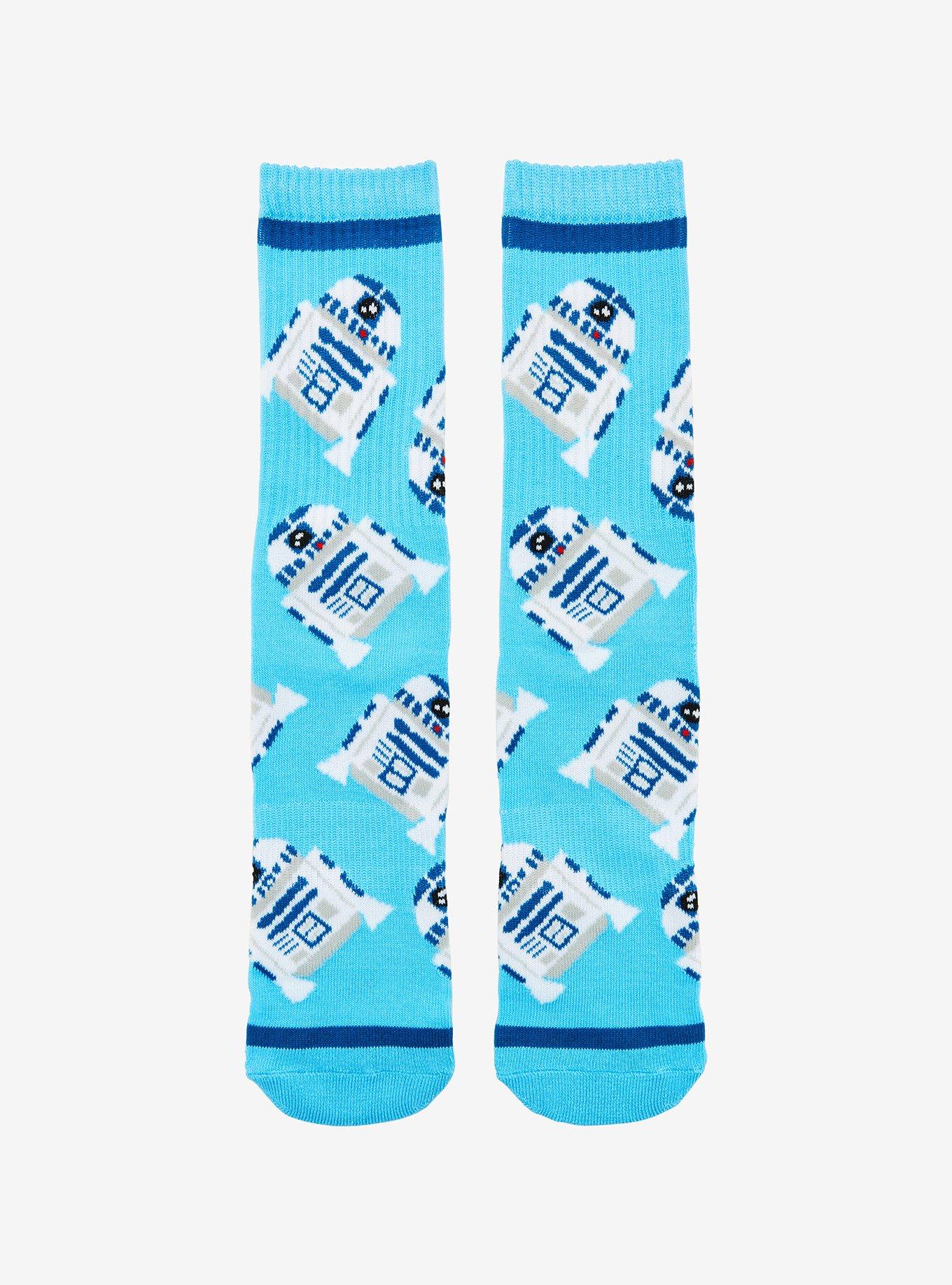 Star Wars R2-D2 Chibi Crew Socks - BoxLunch Exclusive | BoxLunch