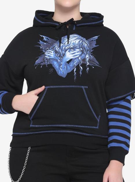 Fairies By Trick Night Fairy Twofer Girls Hoodie | Hot Topic