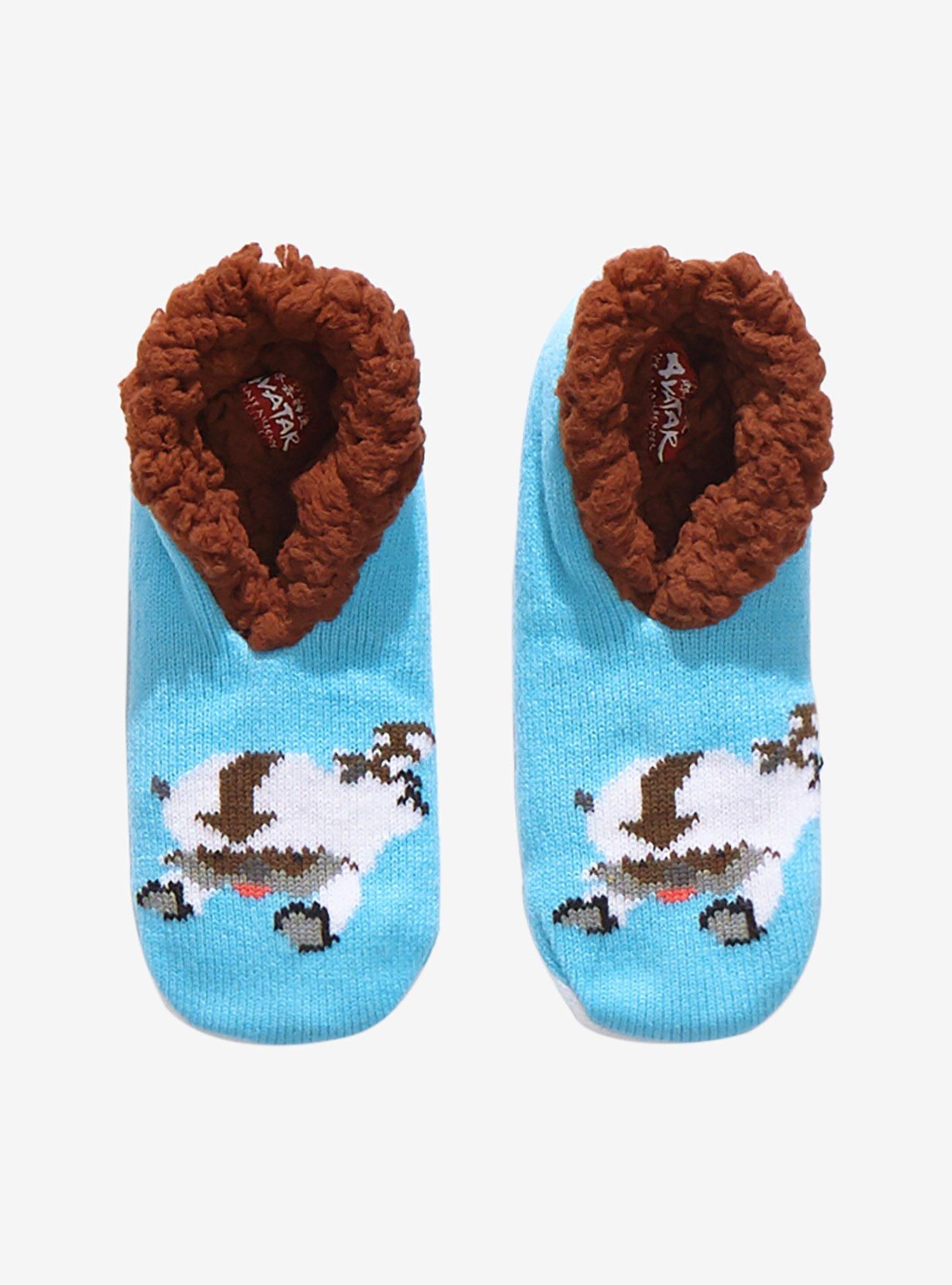 Avatar: The Last Airbender Appa Fleece Youth Slipper Socks | BoxLunch