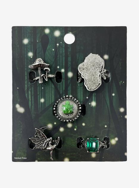Dark Forest Fairy Ring Set | Hot Topic