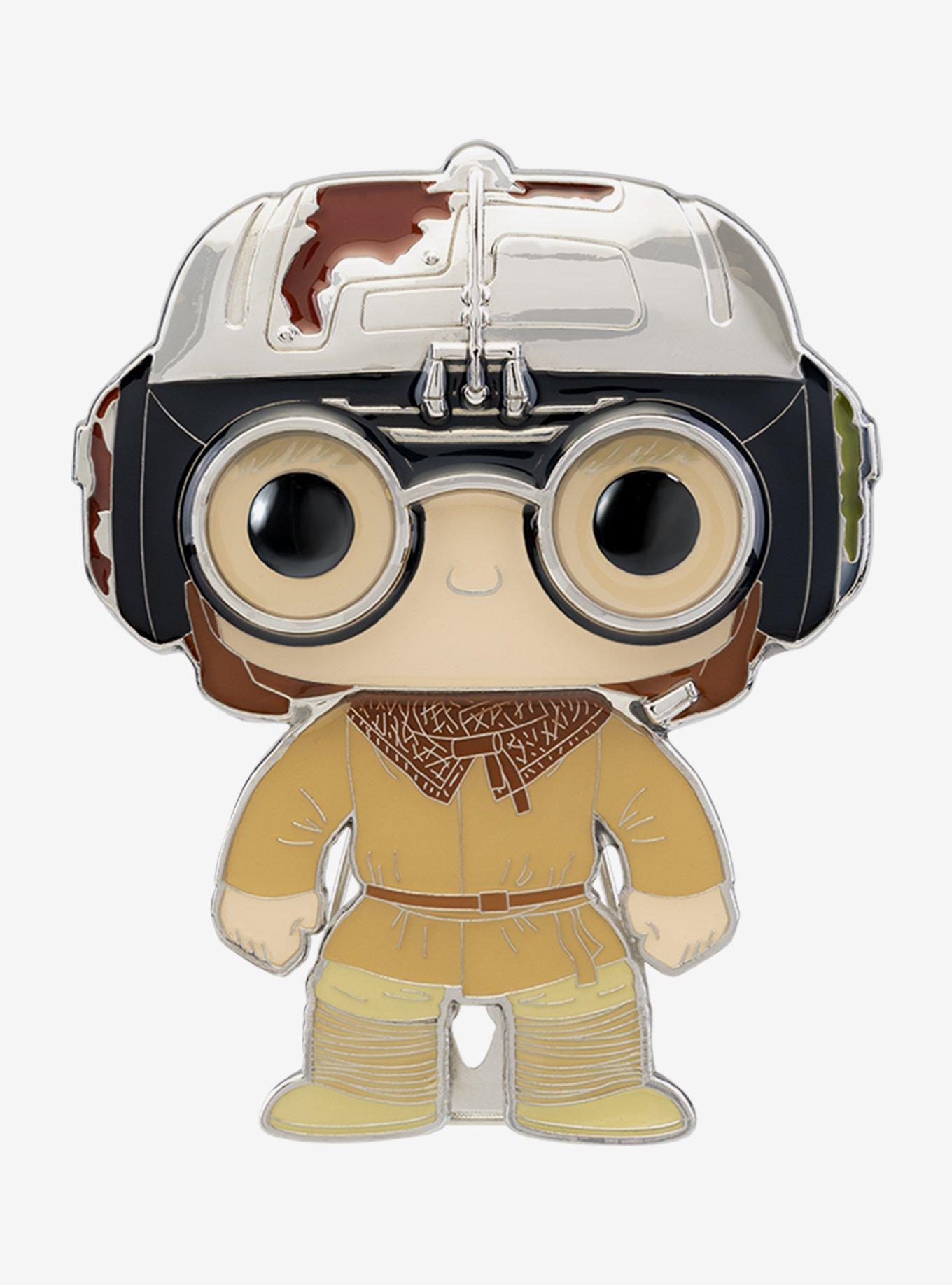Funko Pop Star Wars Episode I The Phantom Menace Young Anakin Skywalker Large Enamel Pin BoxLunch