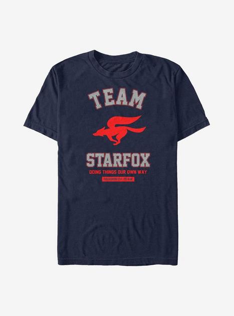 Nintendo Star Fox Team Starfox T-Shirt - BLUE | Hot Topic