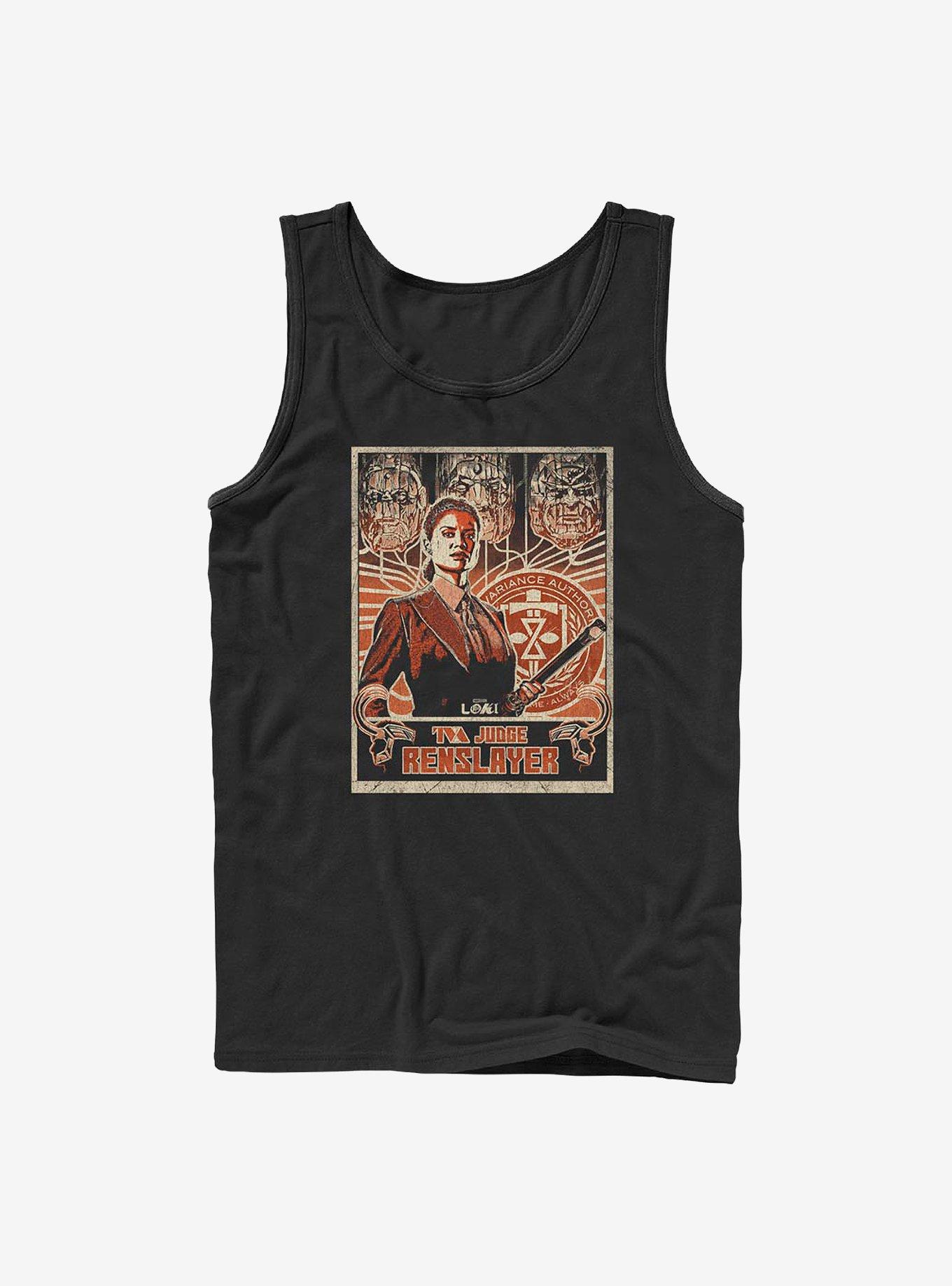 Hot Topic Marvel Loki TVA Judge Renslayer Girls Tank | Hamilton Place