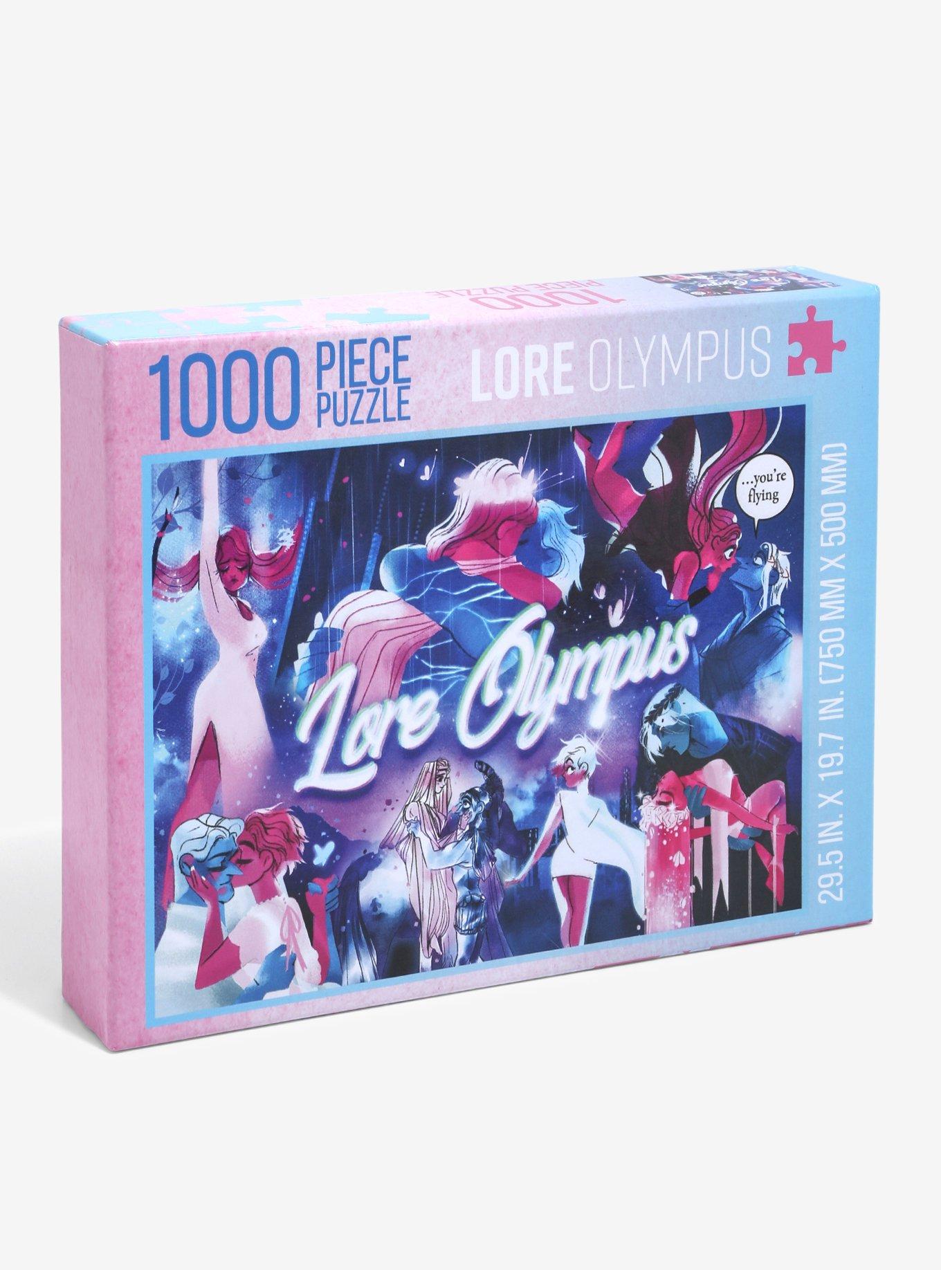 Lore Olympus Persephone & Hades Collage 1000-Piece Puzzle - BoxLunch ...