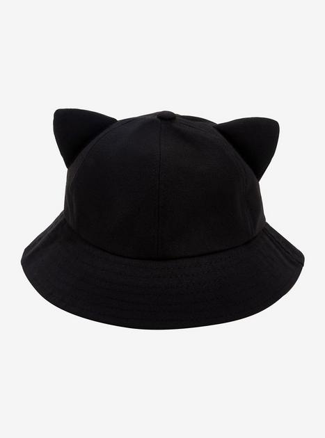 Black Cat 3D Ears Bucket Hat | Hot Topic