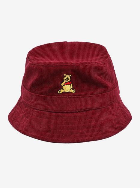 Disney Winnie the Pooh Sitting Pooh Corduroy Bucket Hat - BoxLunch ...