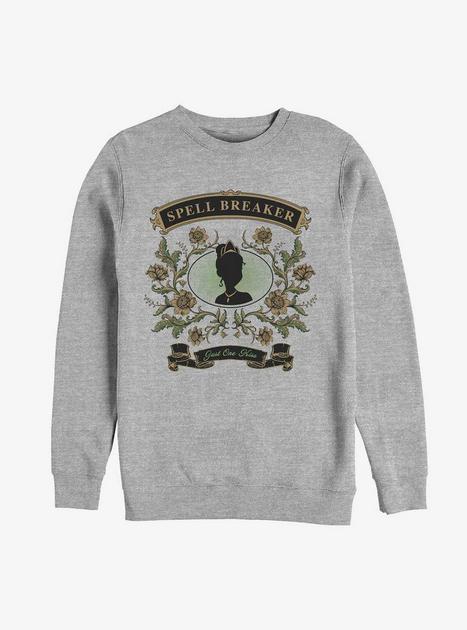 Disney The Princess And The Frog Spell Breaker Crew Sweatshirt - GREY ...