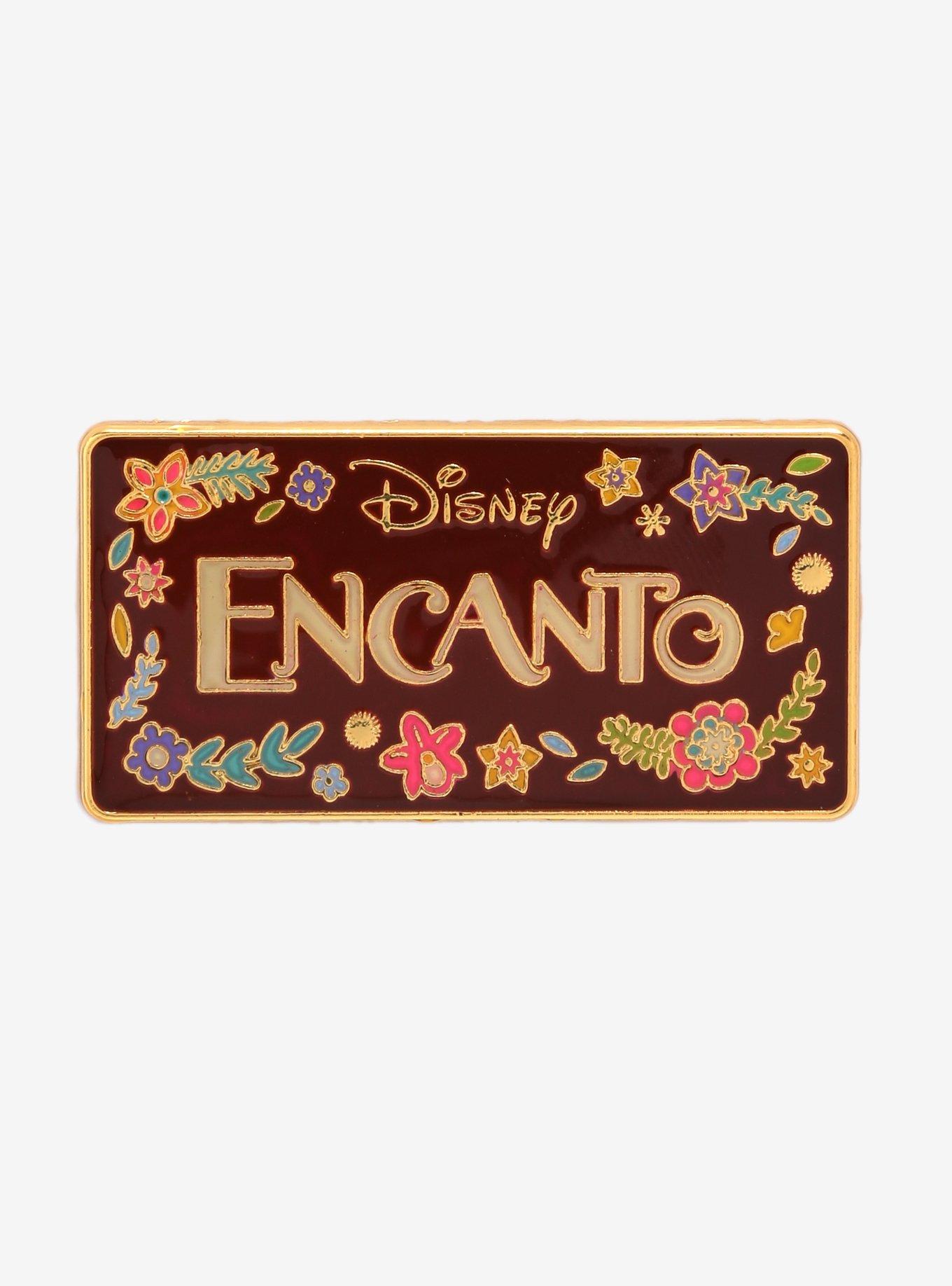 Loungefly Disney Encanto Logo Enamel Pin - BoxLunch Exclusive | BoxLunch