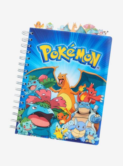 Pokemon Kanto Starters Evolutions Tab Journal | BoxLunch
