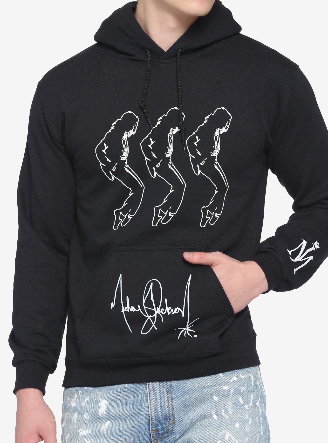 Michael Jackson Silhouette Signature Hoodie | Hot Topic