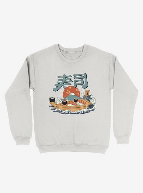 Sushi Pop Sweatshirt - WHITE | Hot Topic