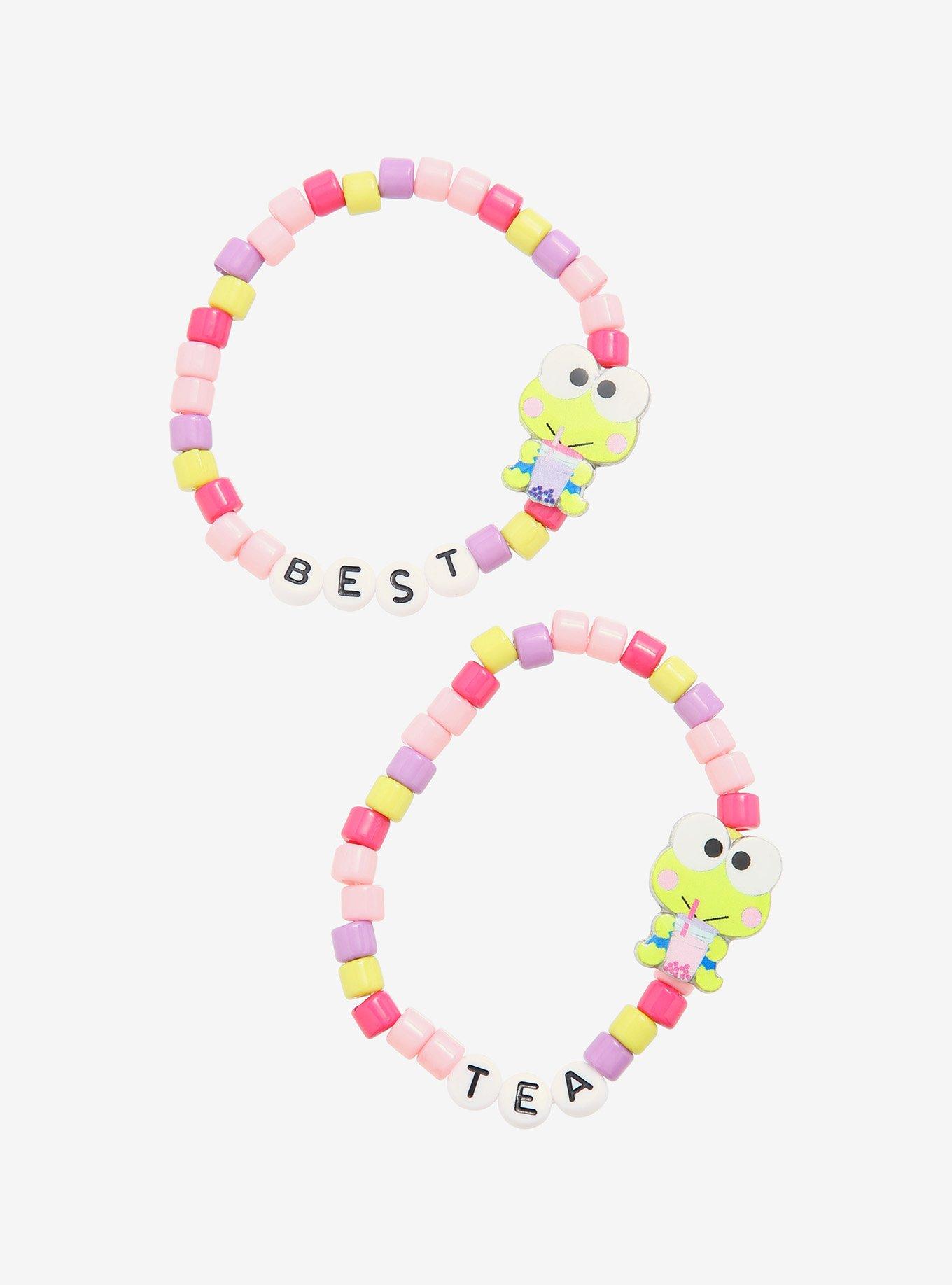 Keroppi Boba Bestie Beaded Bracelet Set | Hot Topic