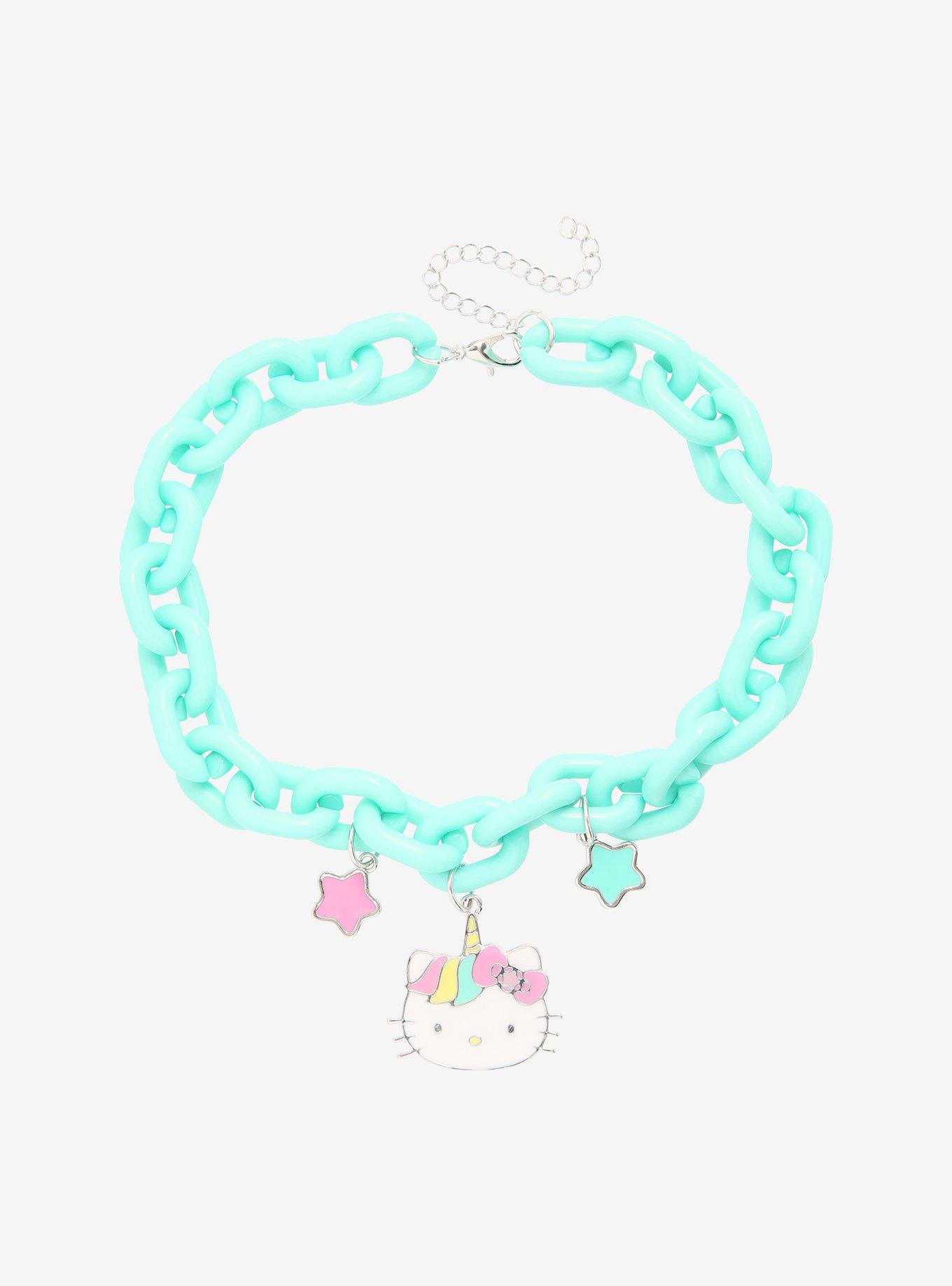 Hello Kitty Unicorn Chunky Chain Necklace | Hot Topic