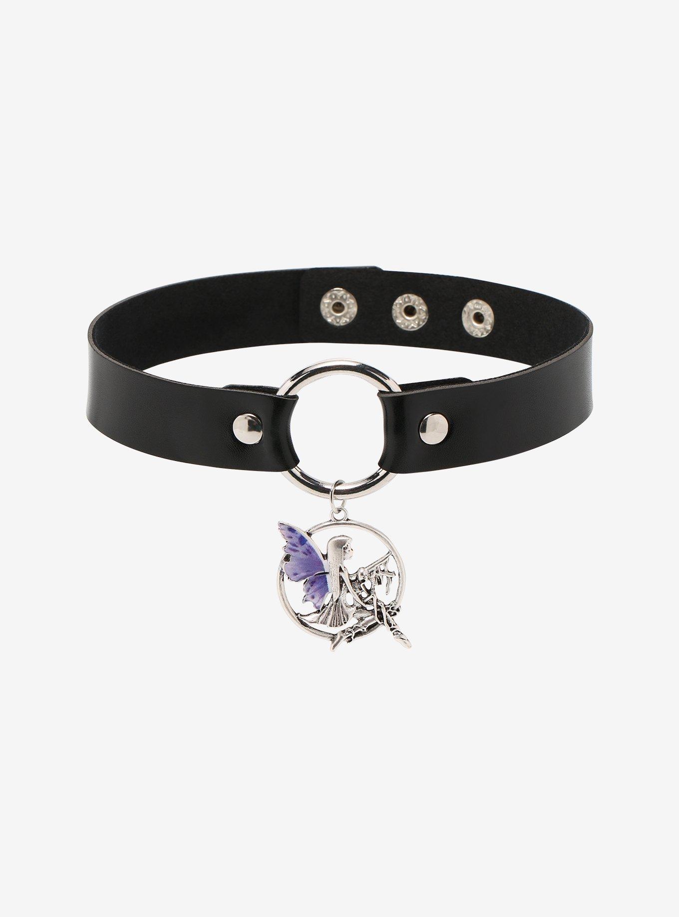 Fairies By Trick Fairy Pendant Choker | Hot Topic