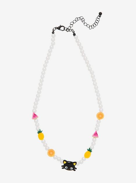 Chococat Fruit Charms Beaded Necklace | Hot Topic