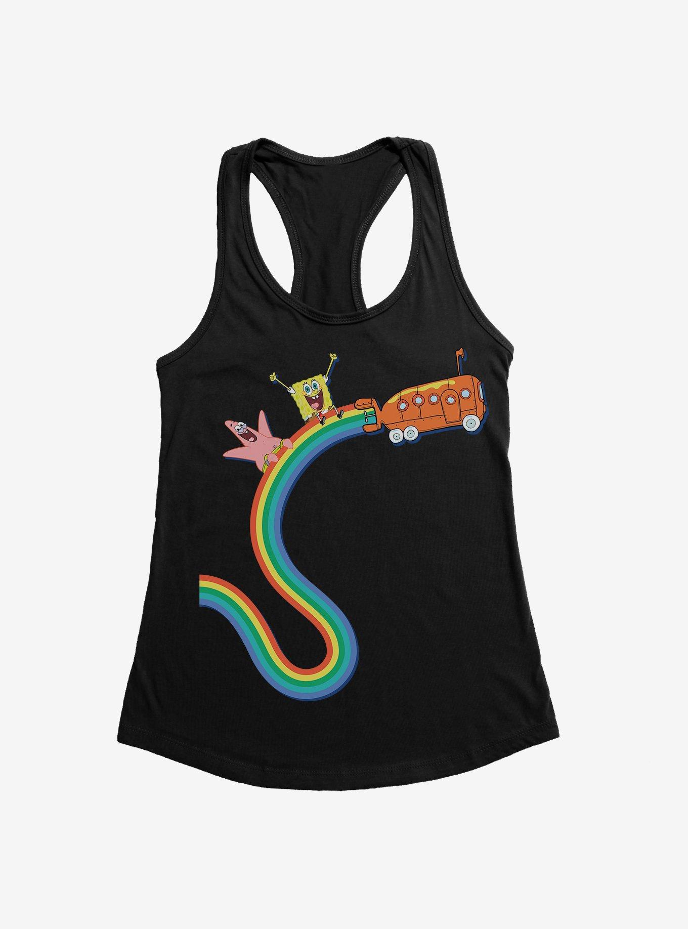 SpongeBob SquarePants Rainbow Bus Girls Tank | Hot Topic