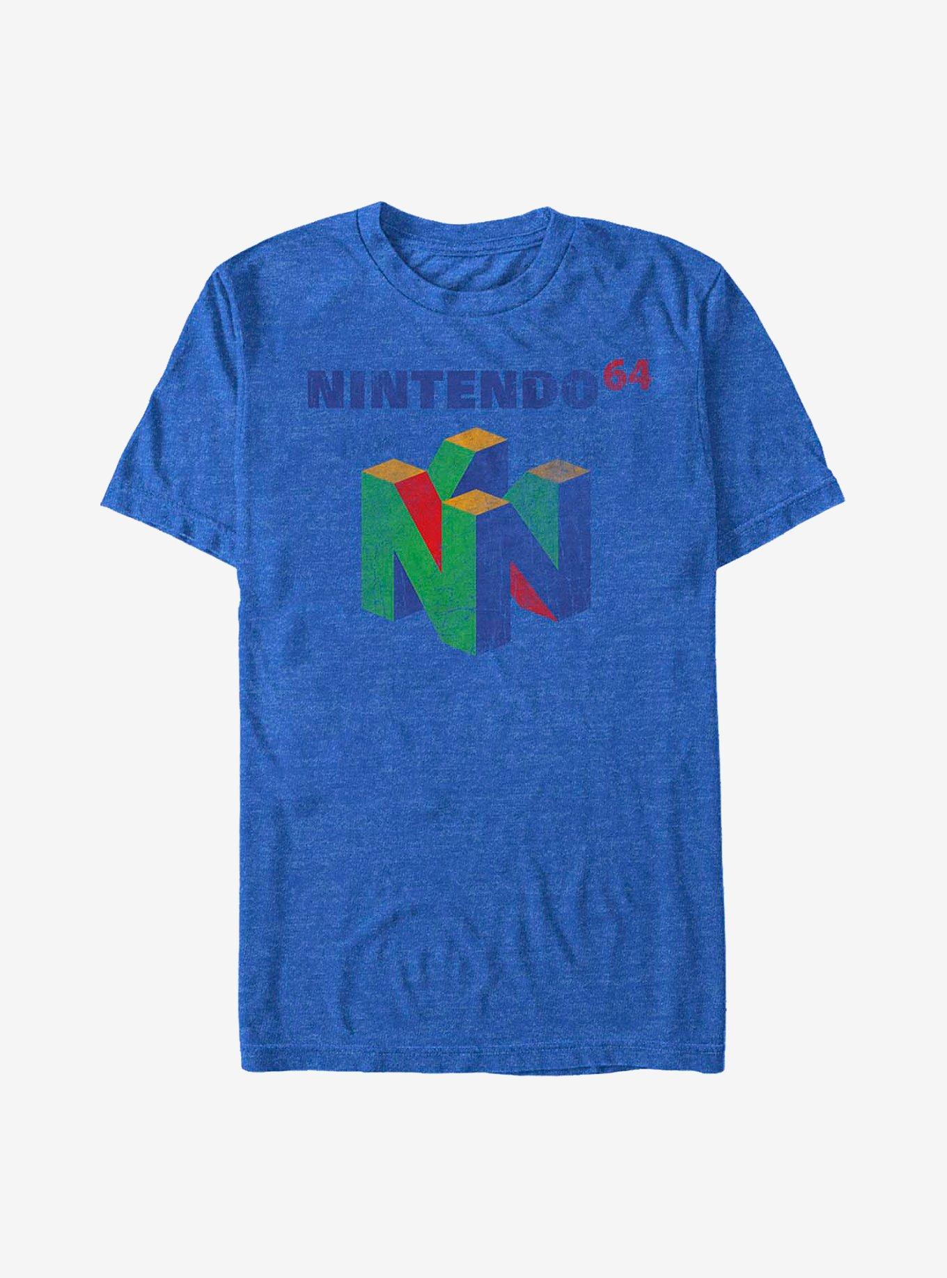 Nintendo N64 Logo T-Shirt - BLUE | Hot Topic