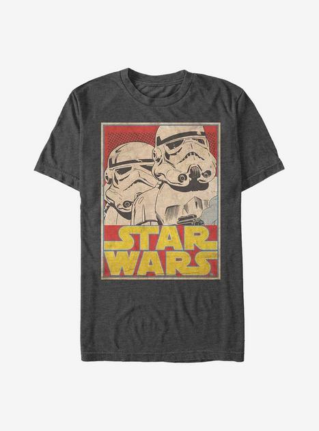 Star Wars Stormtrooper Card T-Shirt - GREY | Hot Topic