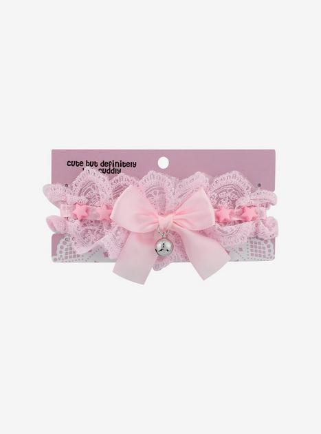Pink Lace & Bell Choker | Hot Topic