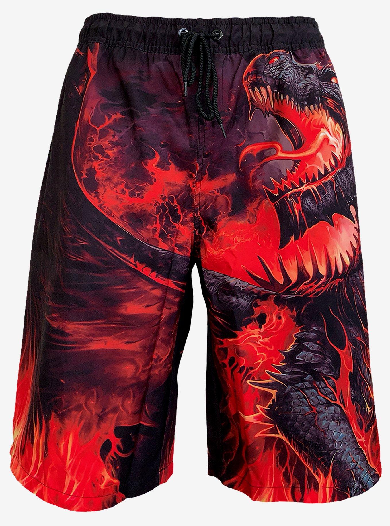 Draconis Swim Trunks | Hot Topic