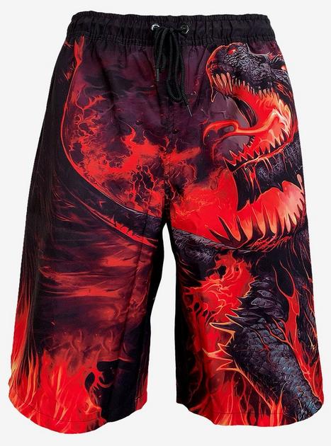 Draconis Swim Trunks Hot Topic