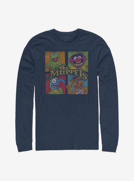 Disney The Muppets Muppet Square Long-Sleeve T-Shirt - BLUE | Hot Topic