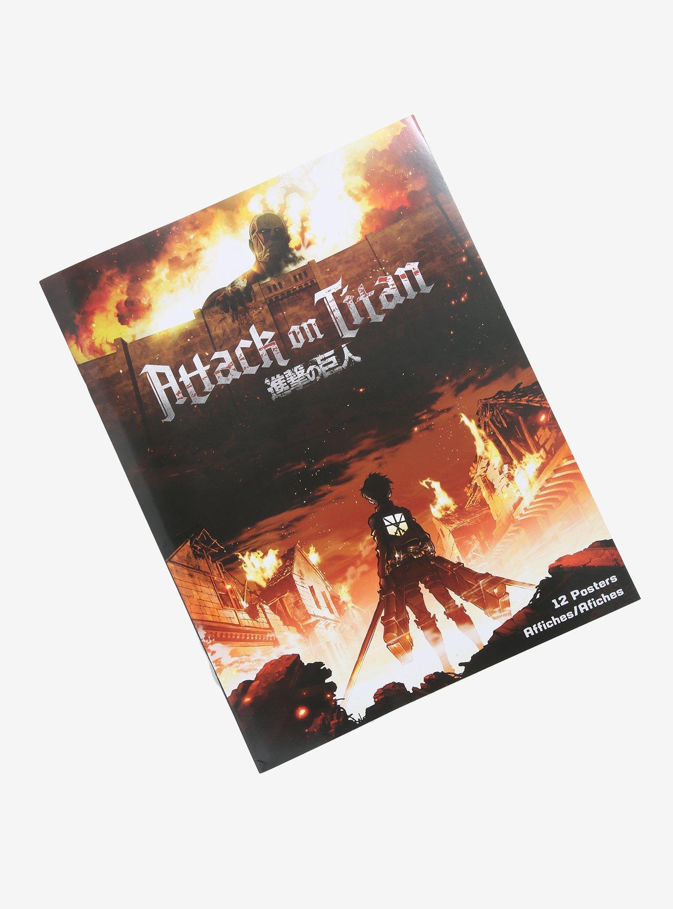 Attack On Titan Poster Book | Hot Topic
