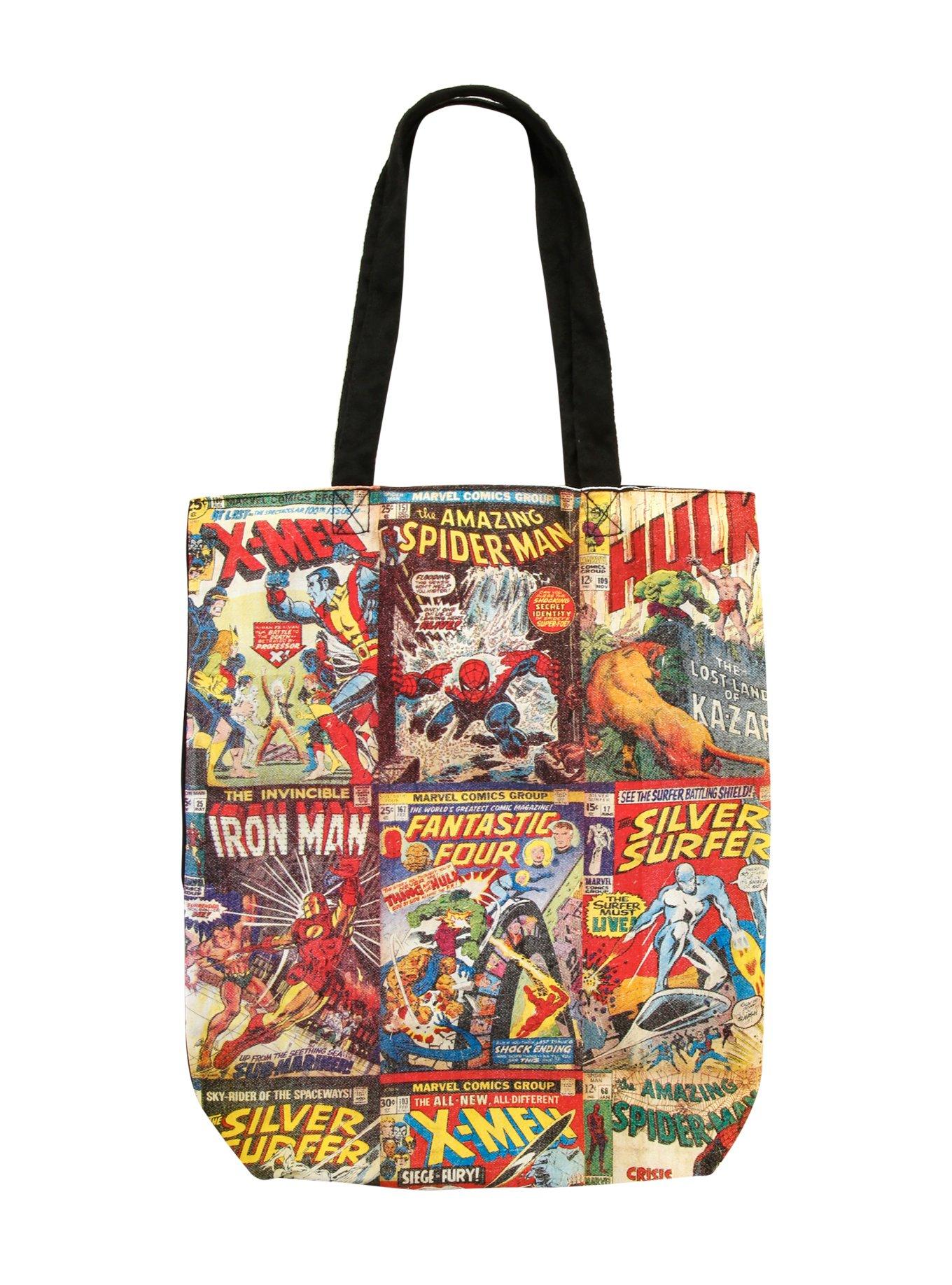 Marvel Universe Comic Tote | Hot Topic