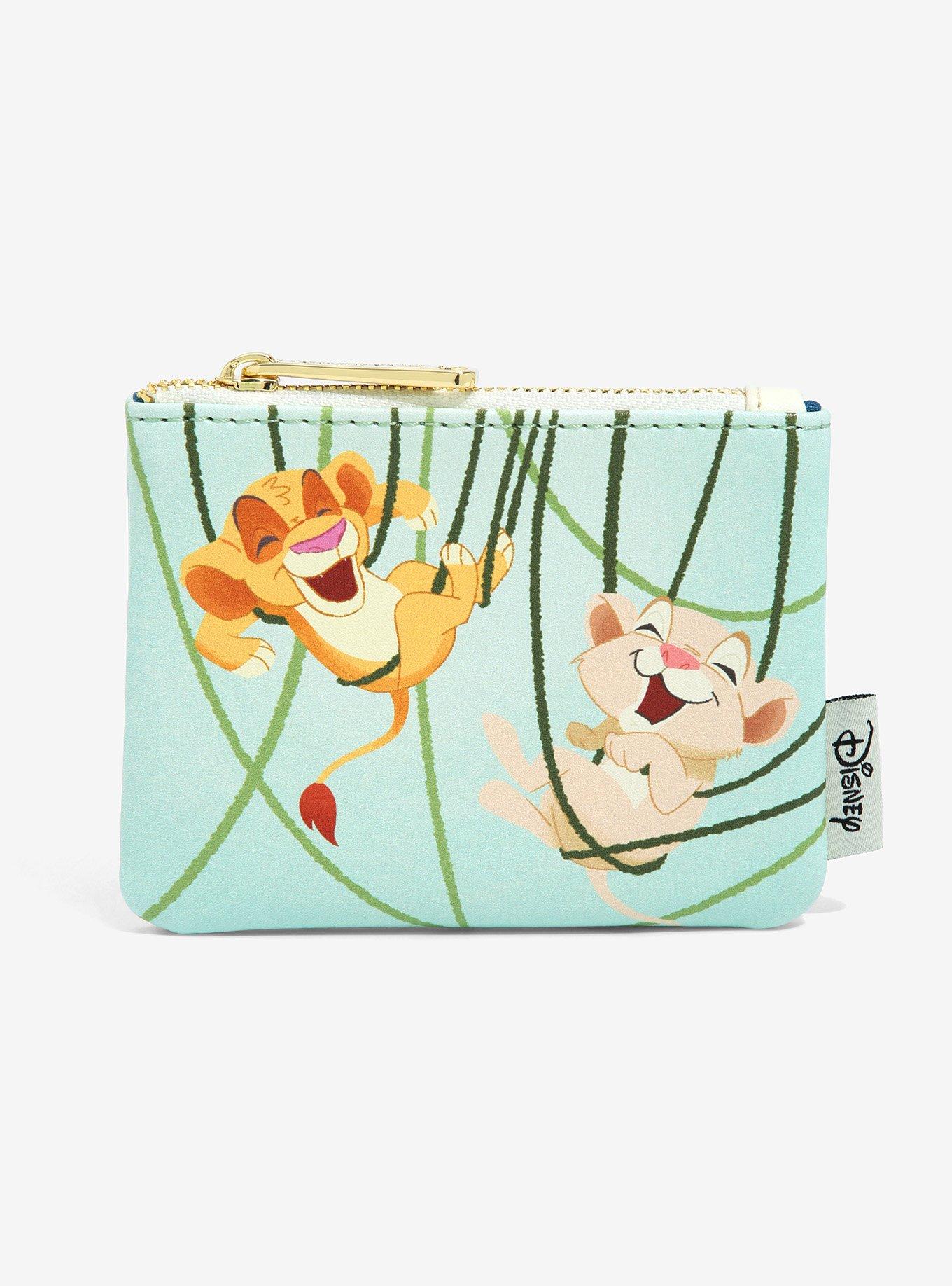 Loungefly Disney The Lion King Simba & Nala Vines Coin Purse - BoxLunch ...