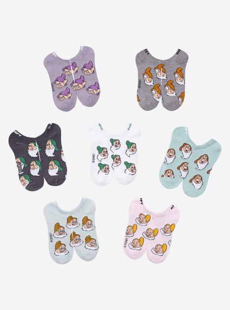 Disney Snow White and the Seven Dwarfs Character Sock Set - BoxLunch ...