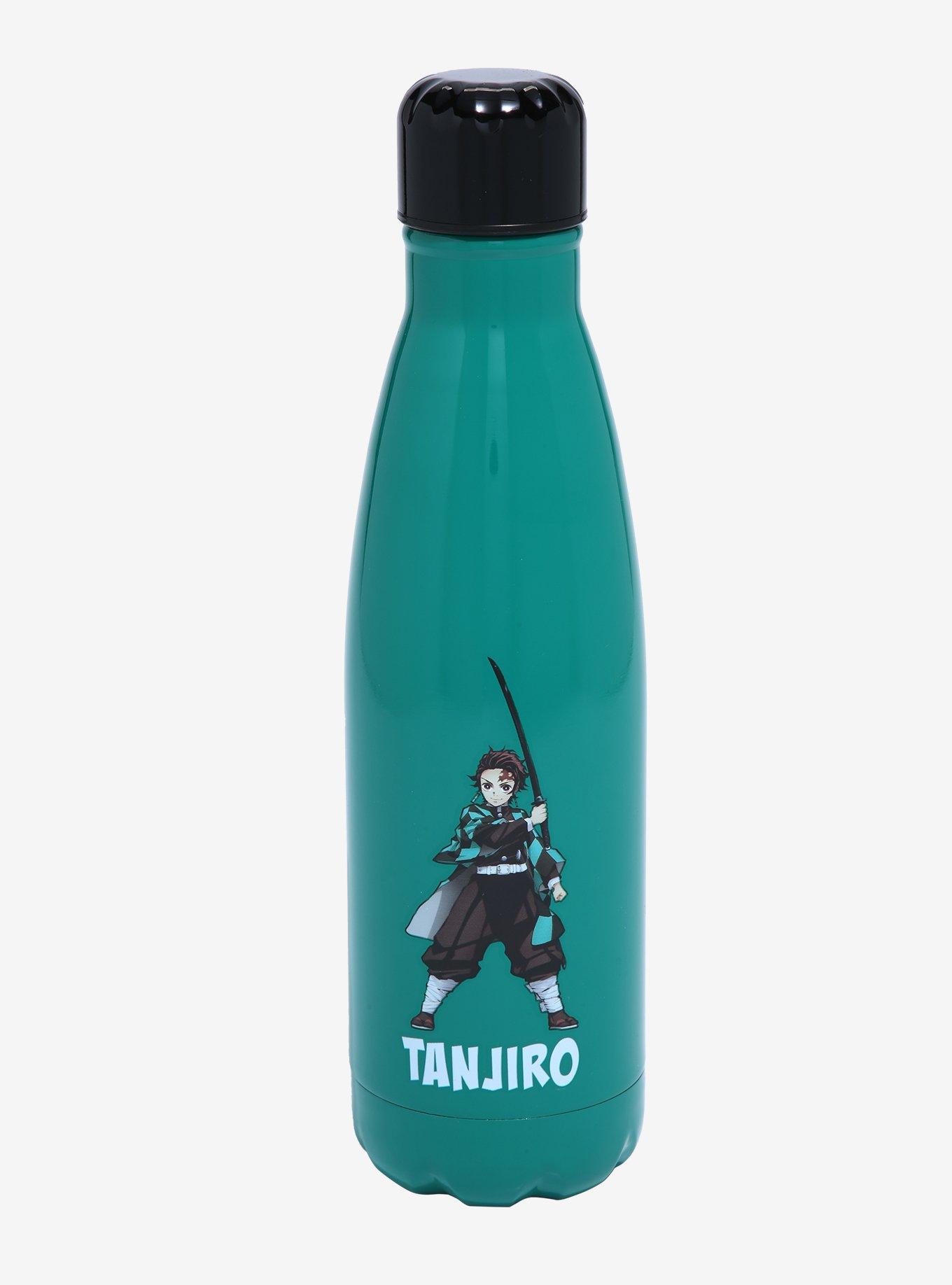Demon Slayer: Kimetsu no Yaiba Tanjiro Stainless Steel Water Bottle ...